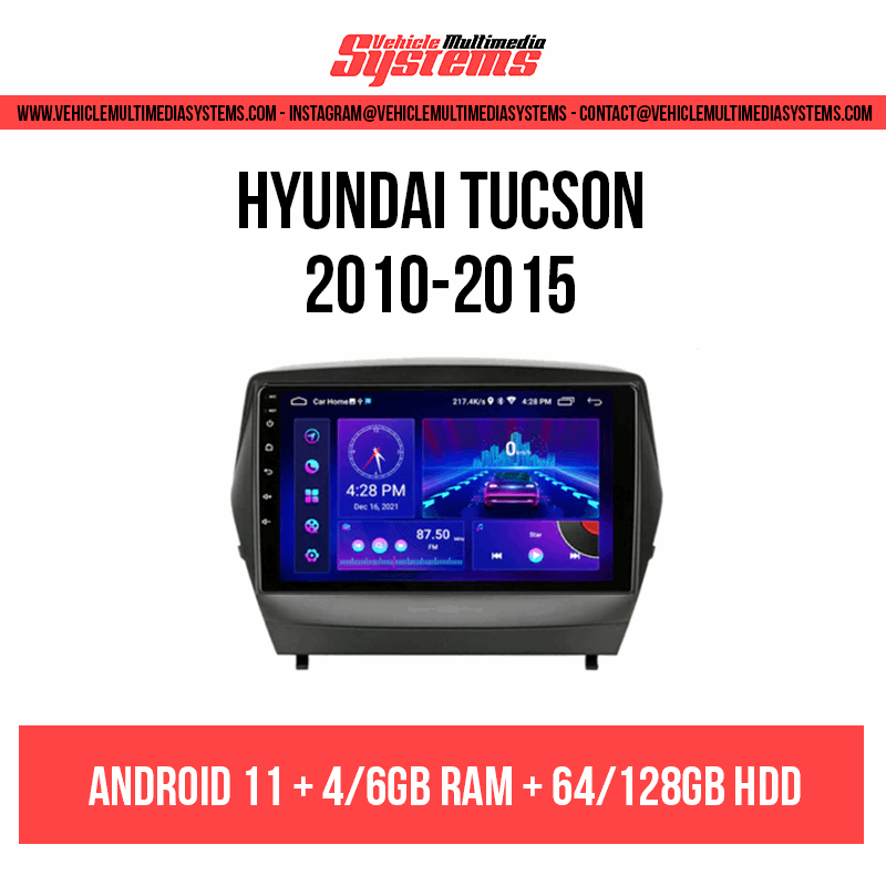 Hyundai Tucson | 2010-2015 | Android Screen– Vehicle Multimedia Systems