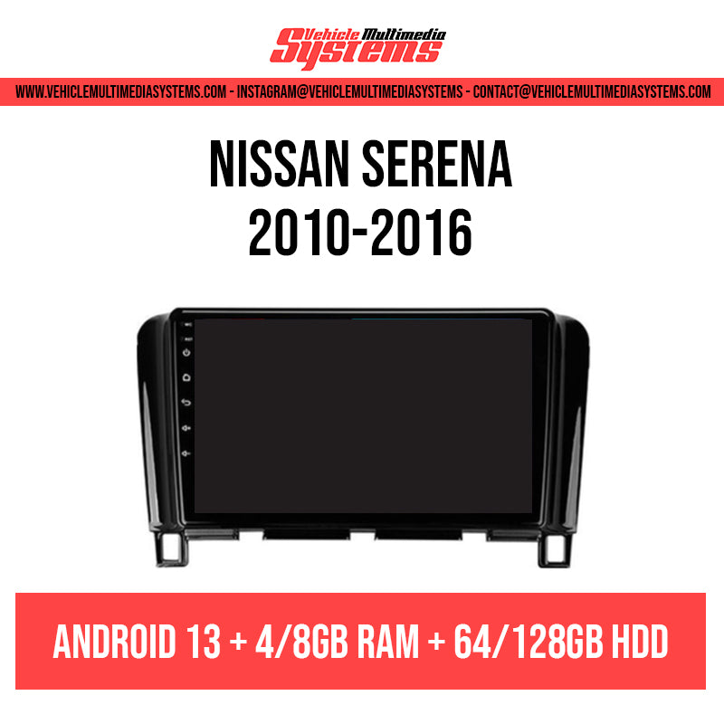 Nissan Serena | 2010-2016 | Android Screen– Vehicle Multimedia Systems