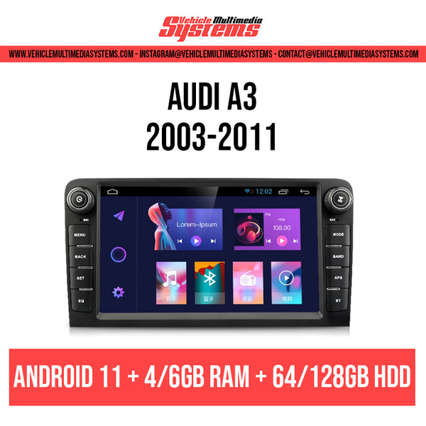 Audi A3 | 2003-2011 | Android Screen – Vehicle Multimedia Systems