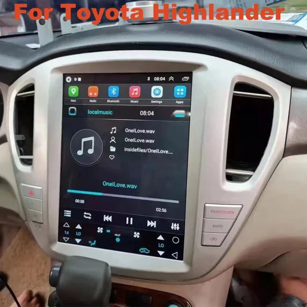 Toyota Highlander | 2001-2007 | Android Screen – Vehicle Multimedia Systems