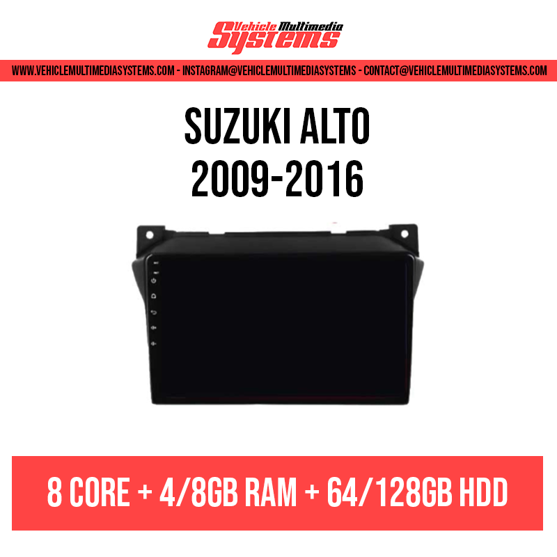 Suzuki Alto | 2009-2016 | Android Screen– Vehicle Multimedia Systems