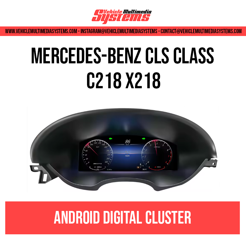 Mercedes Benz CLS Class | C/X218 | Digital Cluster– Vehicle Multimedia ...