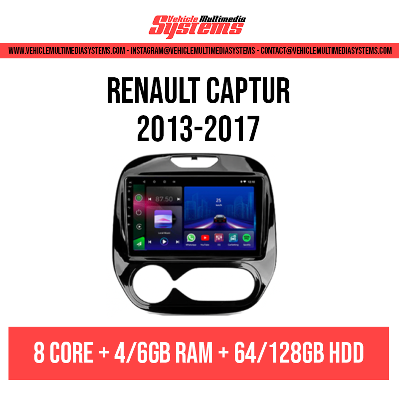 Renault Captur | 2013-2017 | Android Screen– Vehicle Multimedia Systems
