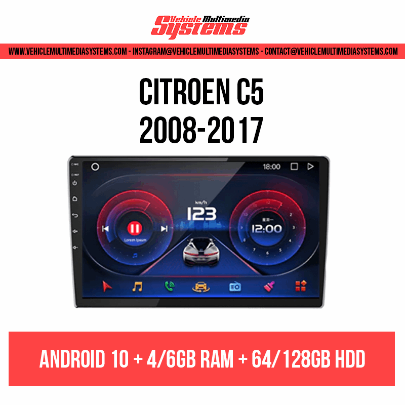 Citroen C5 | 2008-2017 | Android Screen – Vehicle Multimedia Systems
