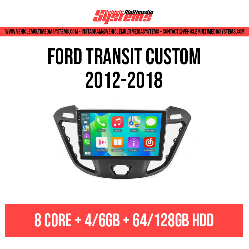 Ford Transit Custom | 2012-2018 | Android Screen– Vehicle Multimedia ...