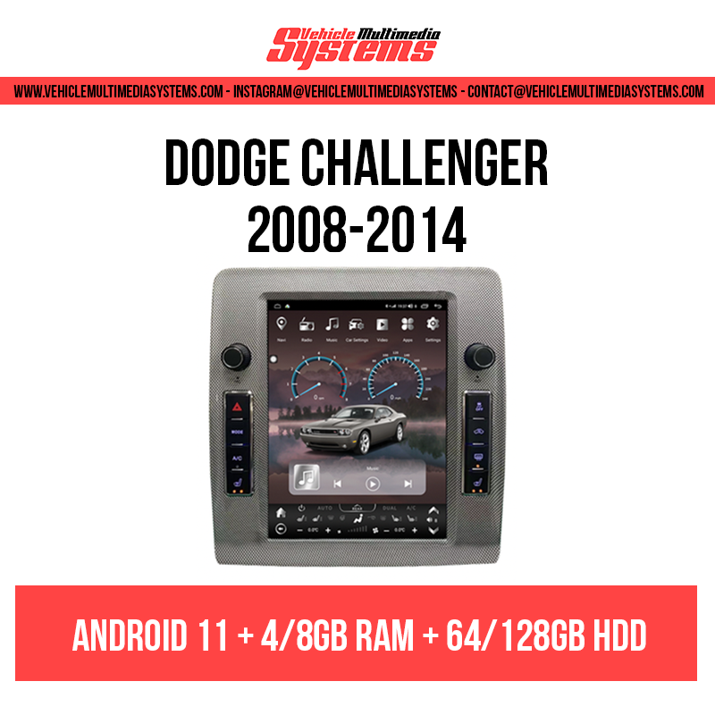 Dodge Challenger | 2008-2014 | Android Screen– Vehicle Multimedia Systems