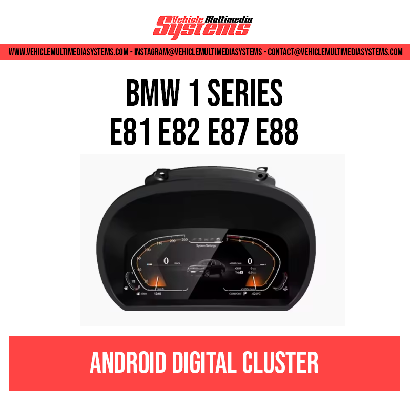 BMW 1 Series | E Series | Digital Cluster– Vehicle Multimedia Systems