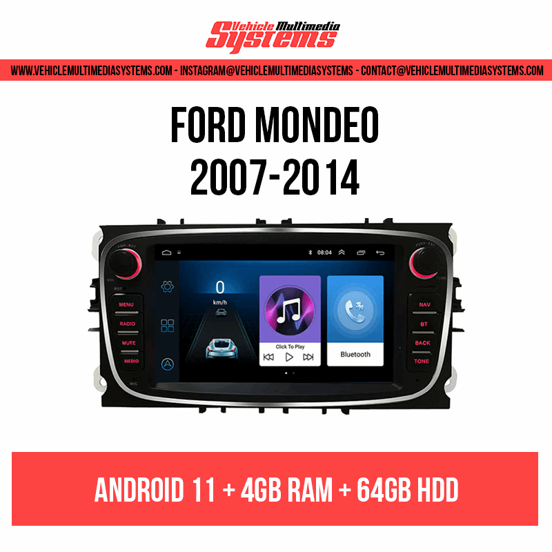 Ford Mondeo | 2007-2014 | Android Screen– Vehicle Multimedia Systems