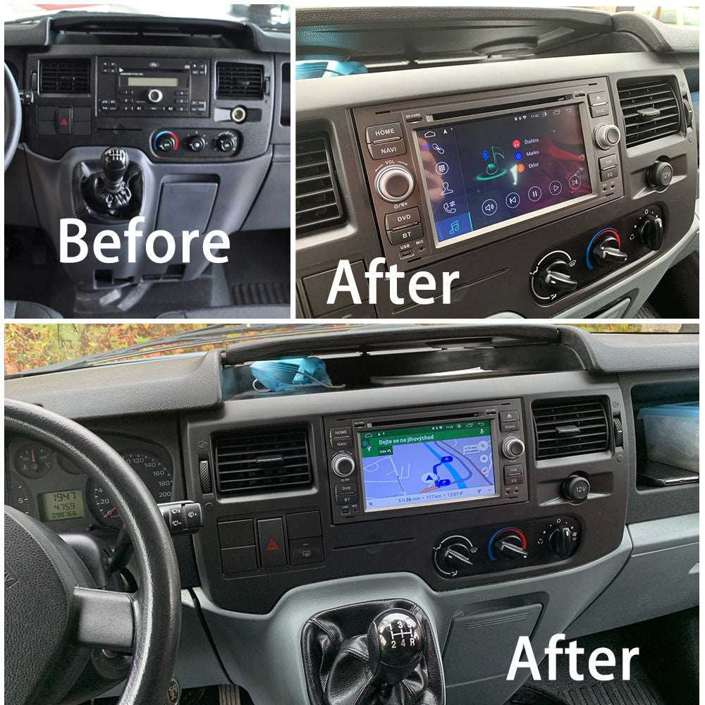 Ford Transit | 2006-2013 | Android Screen – Vehicle Multimedia Systems