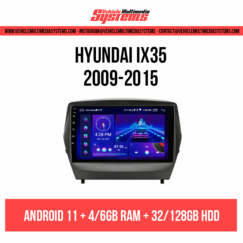 Hyundai IX35 | 2009-2015 | Android Screen – Vehicle Multimedia Systems