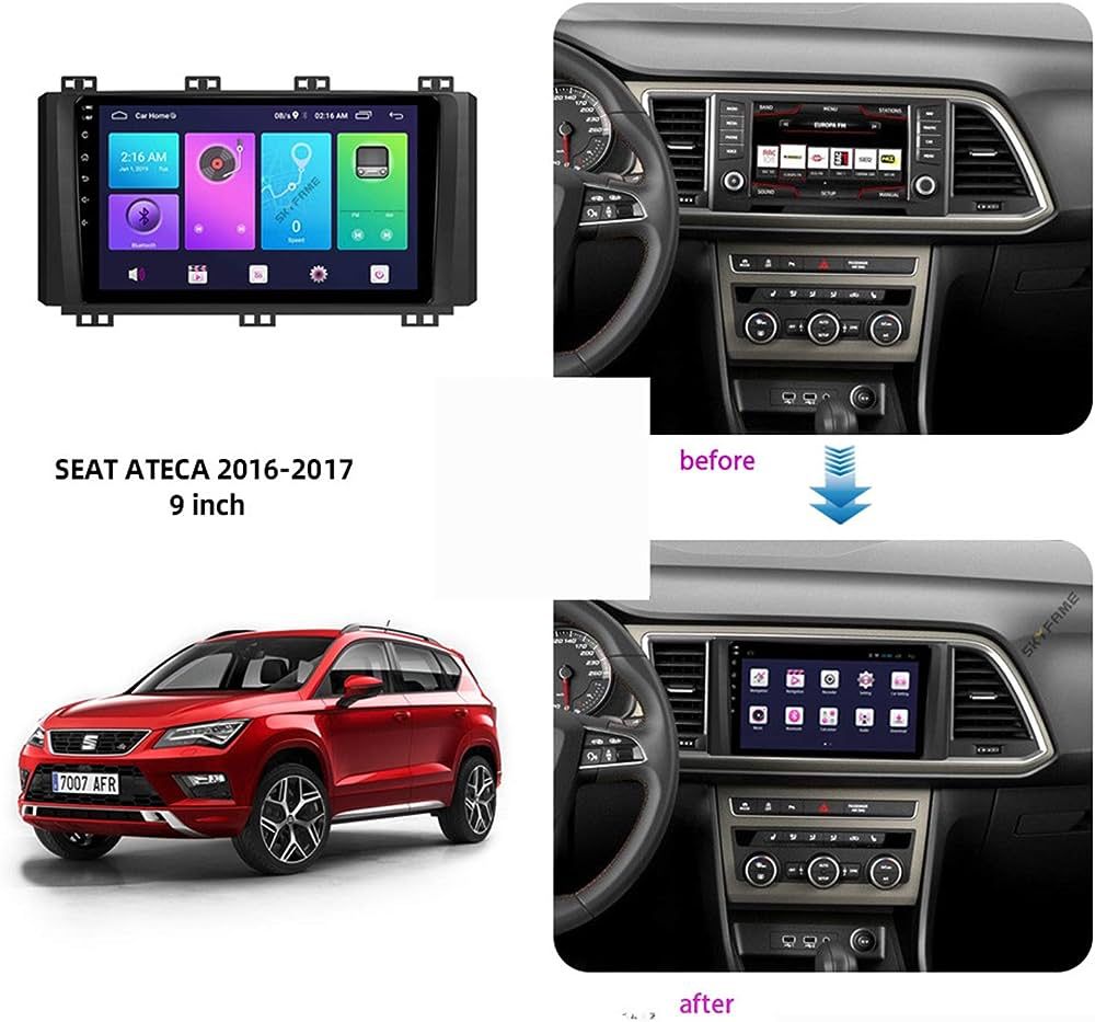 Seat Ateca | 2016-2021 | Android Screen – Vehicle Multimedia Systems