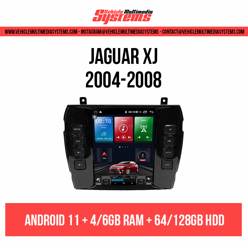 Jaguar XJ | 2004-2008 | Android Screen – Vehicle Multimedia Systems