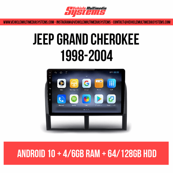 Jeep Grand Cherokee | 1998-2004 | Android Screen – Vehicle Multimedia ...