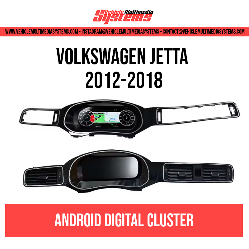 Volkswagen Jetta | 2012-2018 | Digital Cluster– Vehicle Multimedia Systems