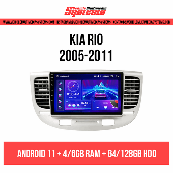 Kia Rio | 2005-2011 | Android Screen – Vehicle Multimedia Systems