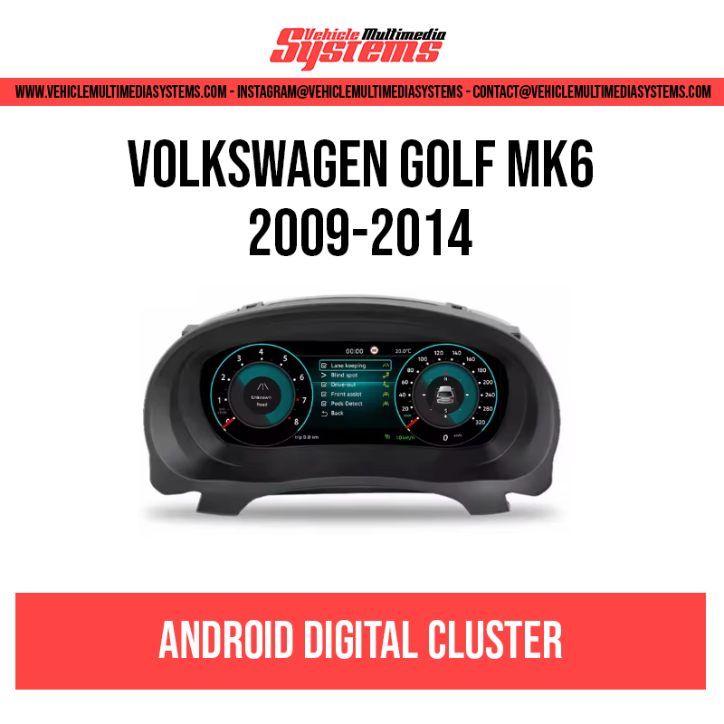 Volkswagen Golf | MK5 (2008-2011) | Digital Cluster– Vehicle Multimedia ...