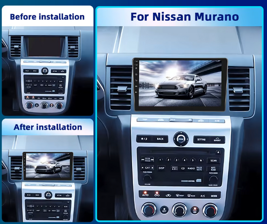 Nissan Murano | 2004-2008 | Android Screen– Vehicle Multimedia Systems