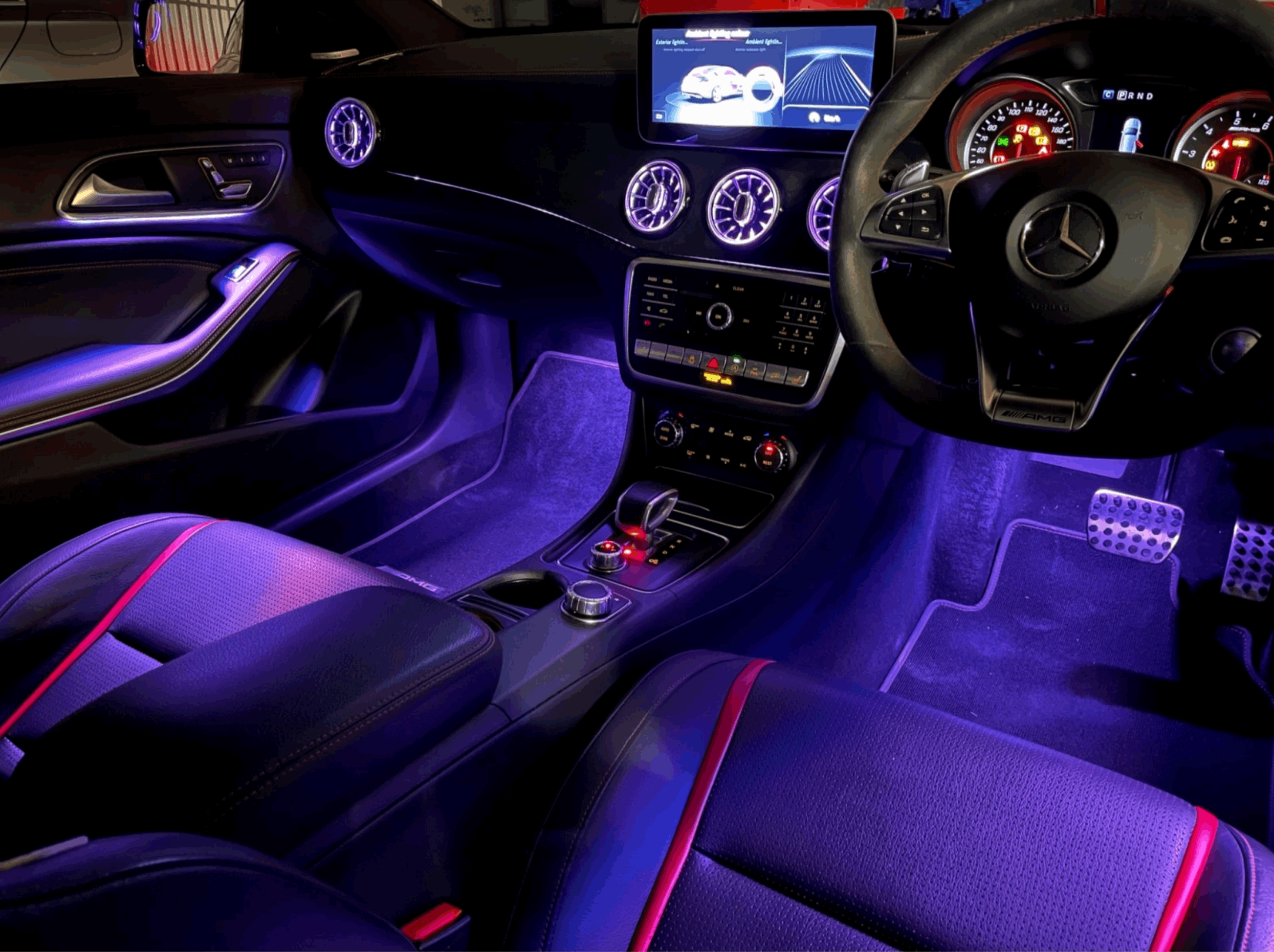 Mercedes-Benz GLA | W156 | Ambient Lighting Kit– Vehicle Multimedia Systems