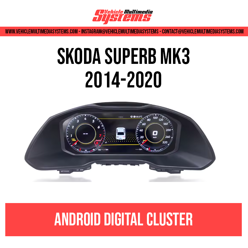 Skoda Superb | MK3 | Digital Cluster– Vehicle Multimedia Systems