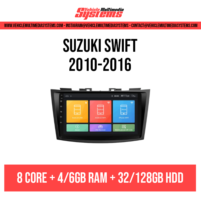 Suzuki Swift | 2010-2016 | Pantalla Android– Vehicle Multimedia Systems
