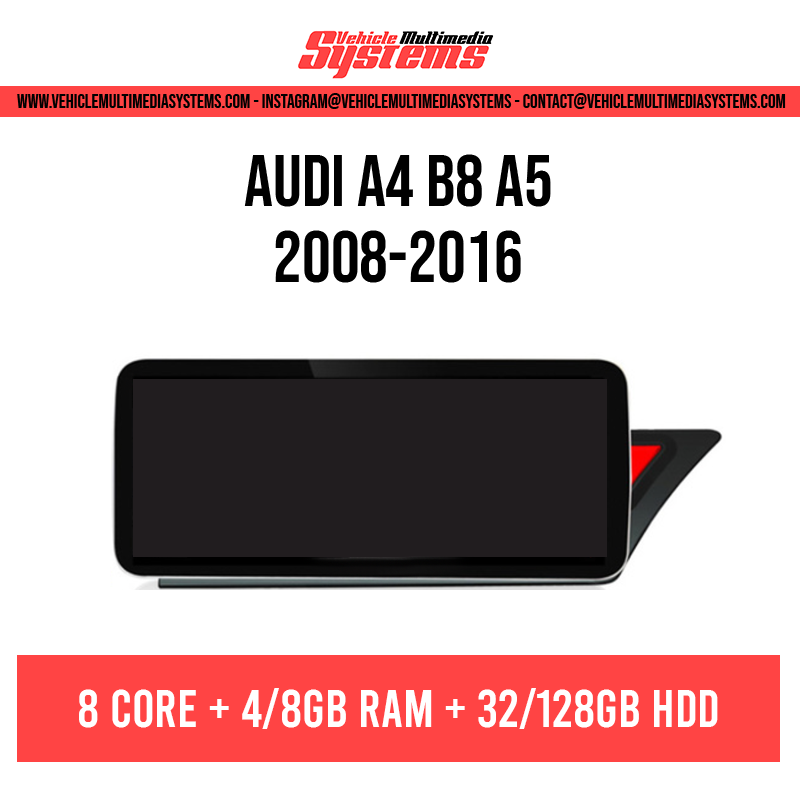 Audi A4 A5 B8 | 2008-2016 | Android Screen– Vehicle Multimedia Systems