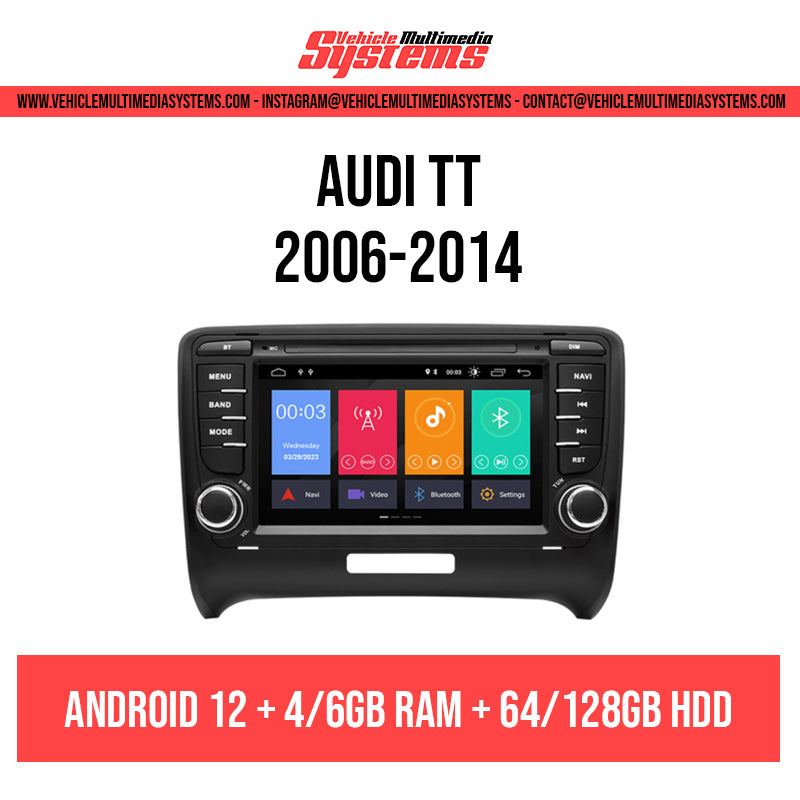 Audi TT | 2006-2014 | Android Screen – Vehicle Multimedia Systems