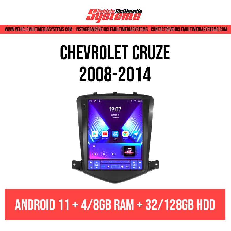Chevrolet Cruze | 2008-2014 | Android Screen– Vehicle Multimedia Systems