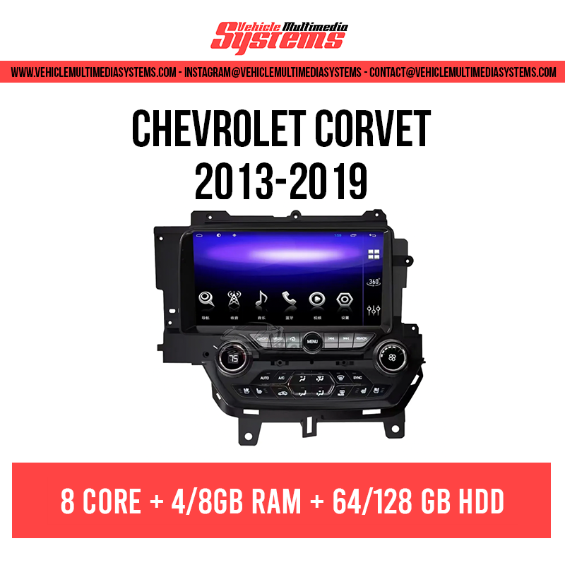 Chevrolet Corvette | 2013-2019 | Android Screen– Vehicle Multimedia Systems