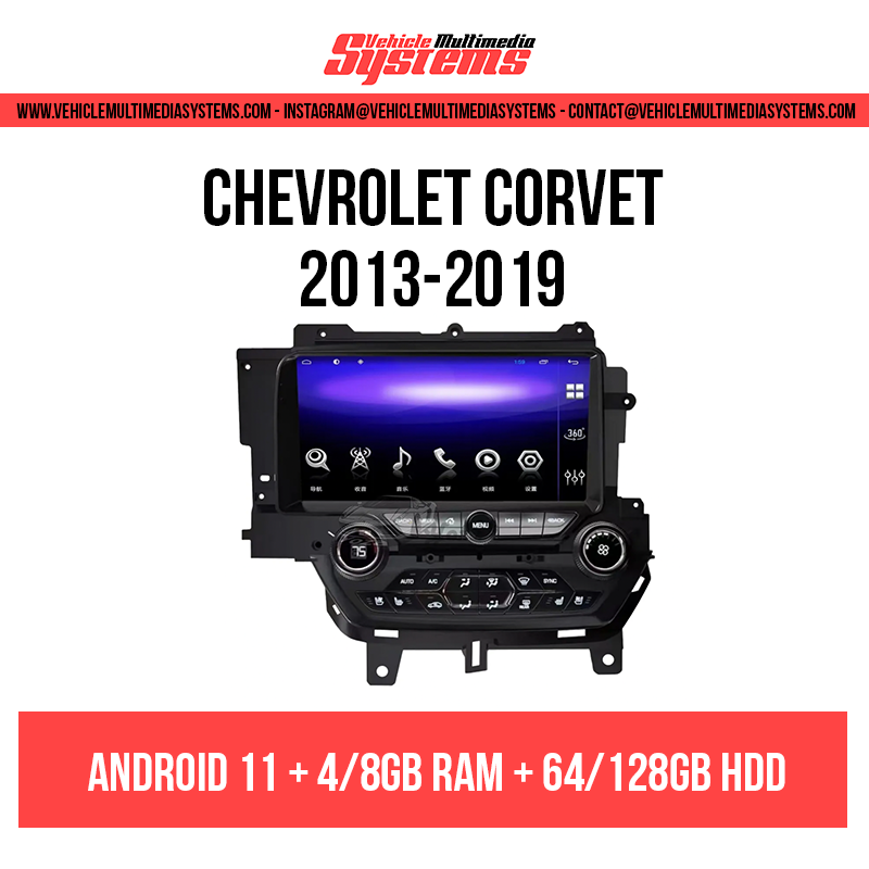 Chevrolet Corvette | 2013-2019 | Android Screen– Vehicle Multimedia Systems