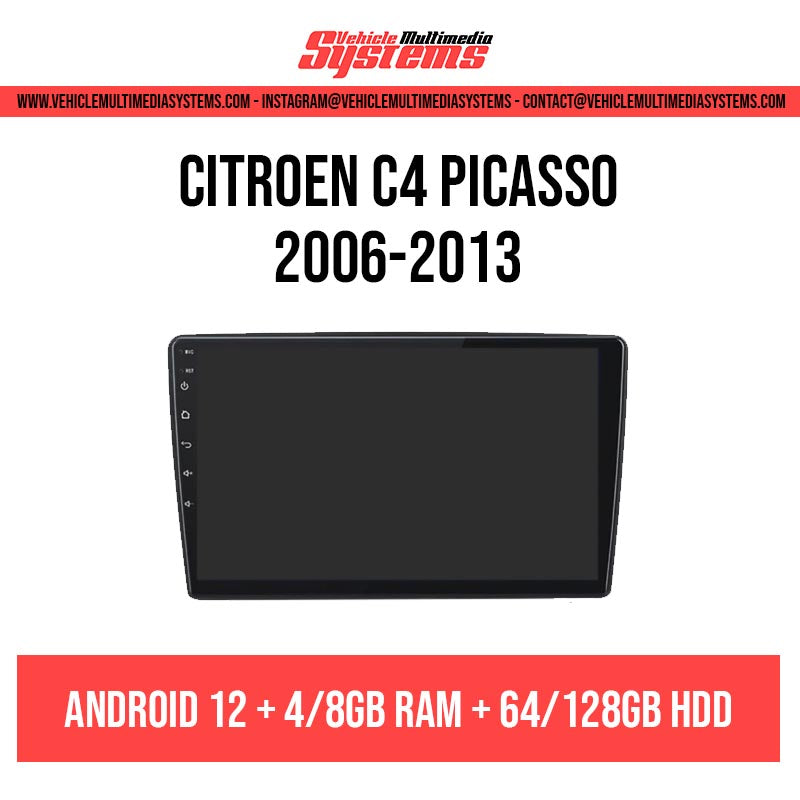 Citroen C4 Picasso | 2006-2013 | Android Screen– Vehicle Multimedia Systems