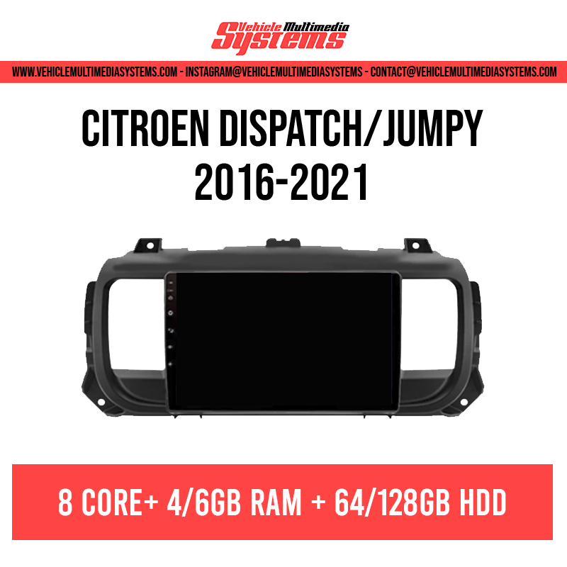 Citroen Dispatch/Jumpy | 2016-2021 | Android Screen– Vehicle Multimedia ...