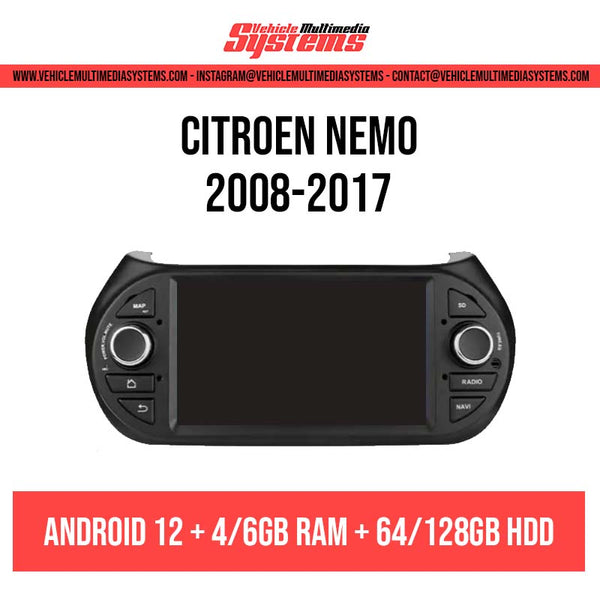 Citroen Nemo | 2008-2017 | Android Screen – Vehicle Multimedia Systems