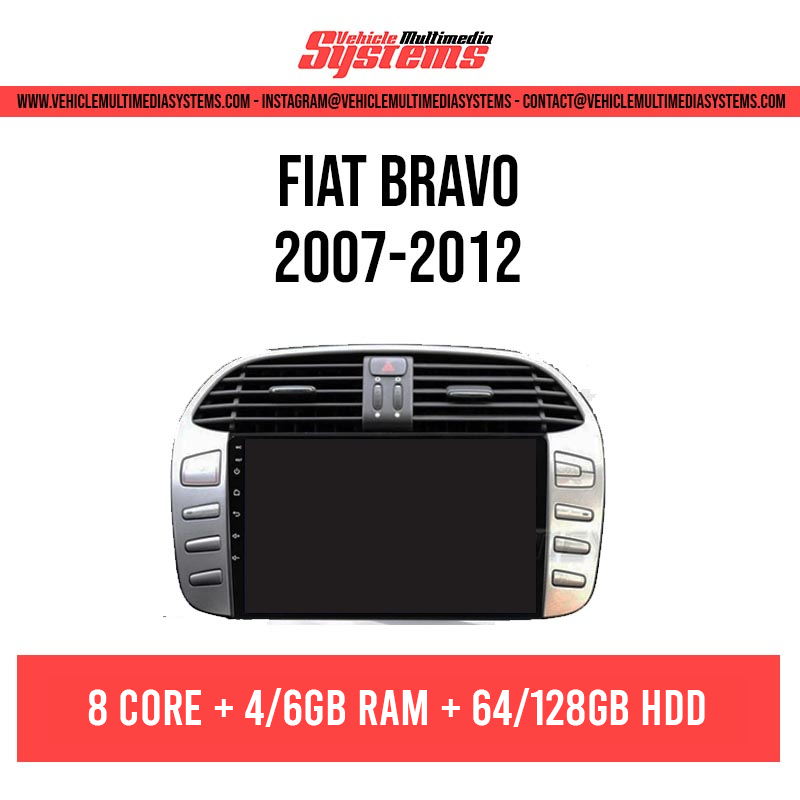 Fiat Bravo | 2007-2012 | Android Screen– Vehicle Multimedia Systems