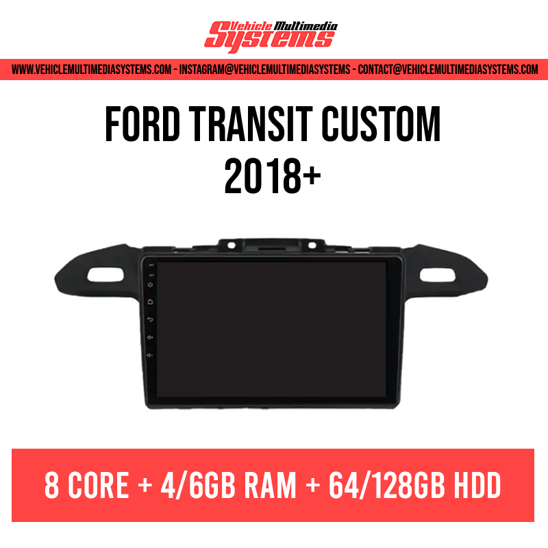 Ford Transit Custom | 2018+ | Android Screen– Vehicle Multimedia Systems