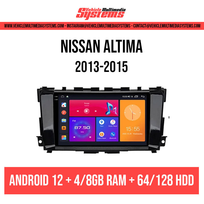 Nissan Altima | 2013-2015 | Android Screen– Vehicle Multimedia Systems