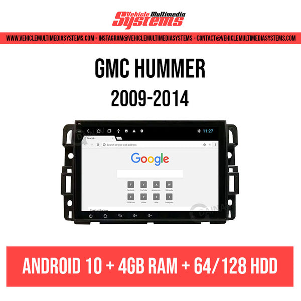 GMC Hummer | 2014-2018 | Android Screen – Vehicle Multimedia Systems