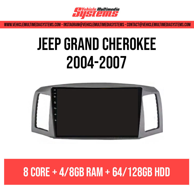 Jeep Grand Cherokee | 2004-2007 | Android Screen– Vehicle Multimedia ...