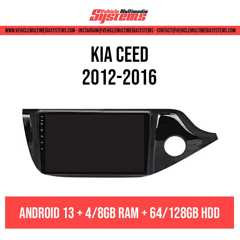 Kia Ceed | 2012-2016 | Android Screen– Vehicle Multimedia Systems