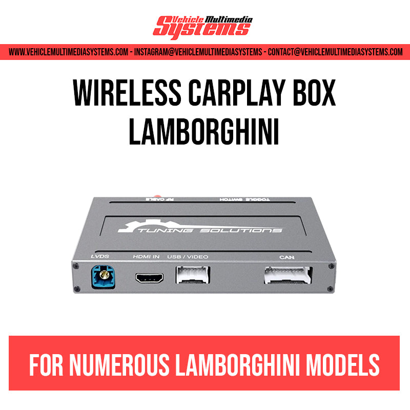 Lamborghini | Wireless Carplay Box– Vehicle Multimedia Systems