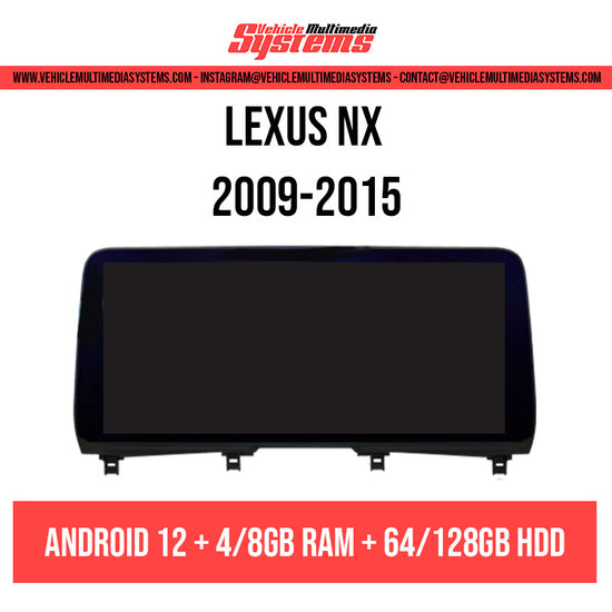 Lexus RX | 2009-2015 | Android Screen– Vehicle Multimedia Systems