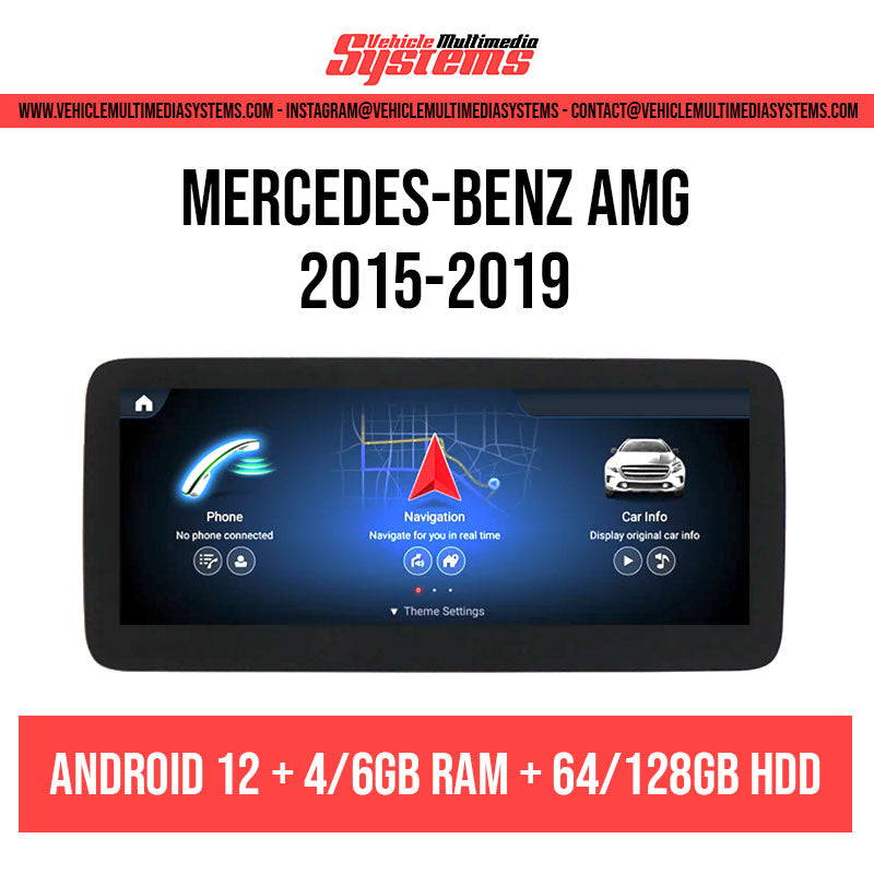Mercedes-Benz AMG | 2015-2019 | Android Screen – Vehicle Multimedia Systems