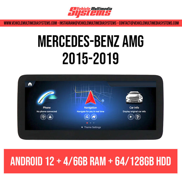 Mercedes-Benz AMG | 2015-2019 | Android Screen – Vehicle Multimedia Systems