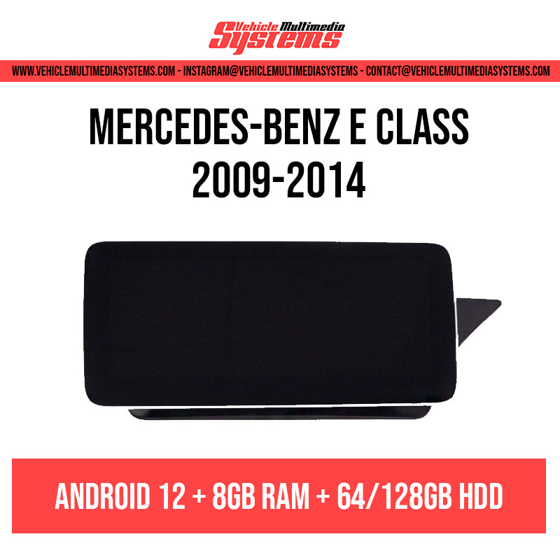 Mercedes-Benz E-Class | 2009-2014 | Android Screen– Vehicle Multimedia ...