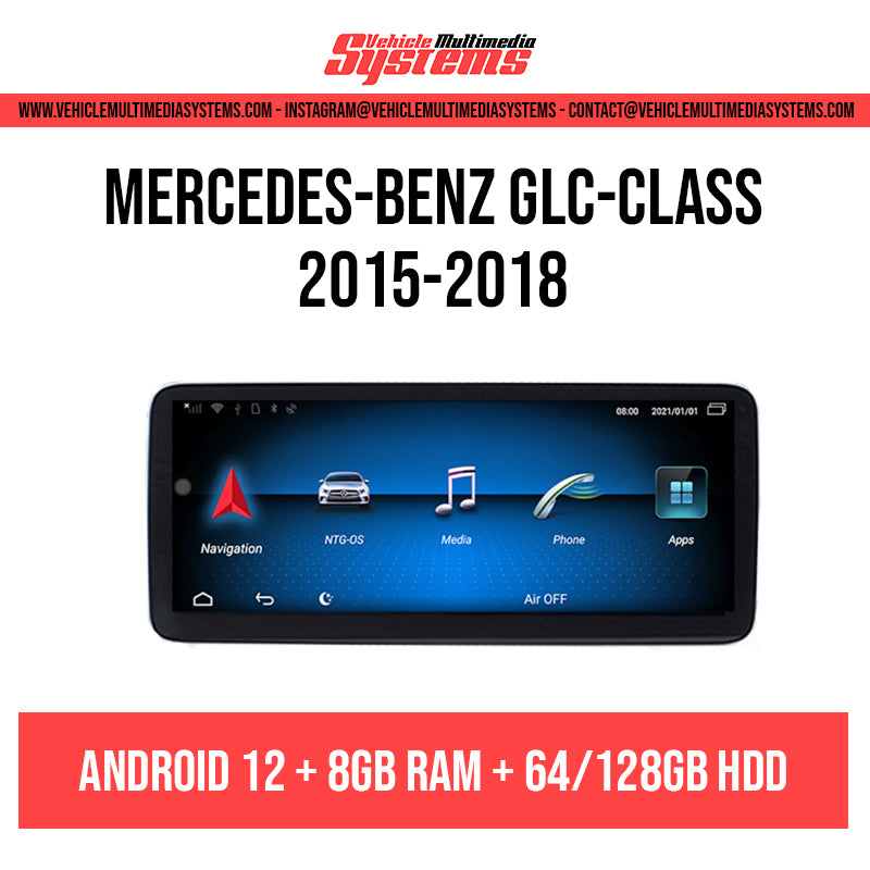 Mercedes-Benz GLC-Class | 2015-2018 | Android Screen– Vehicle ...