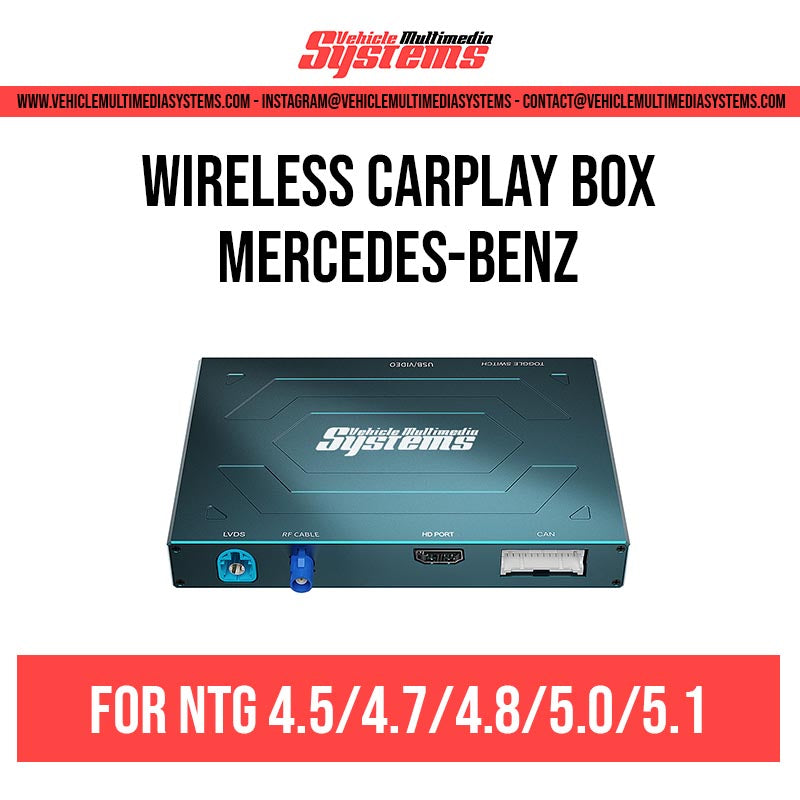 Mercedes-Benz | Wireless Carplay Box– Vehicle Multimedia Systems
