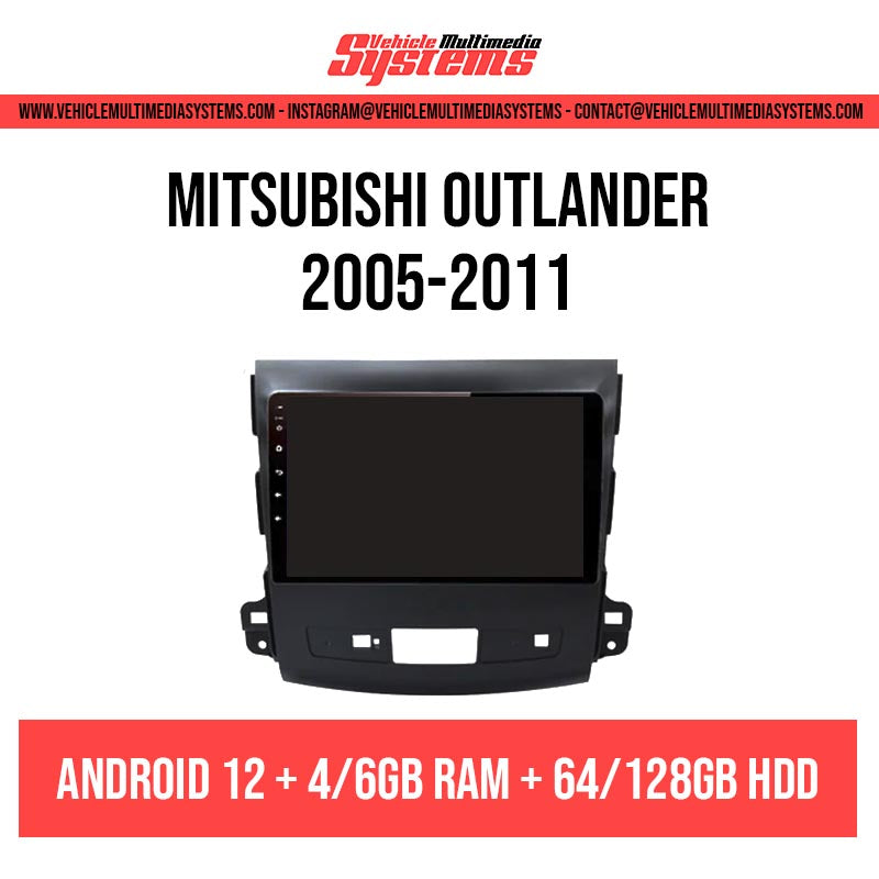 Mitsubishi Outlander | 2005-2011 | Android Screen– Vehicle Multimedia ...