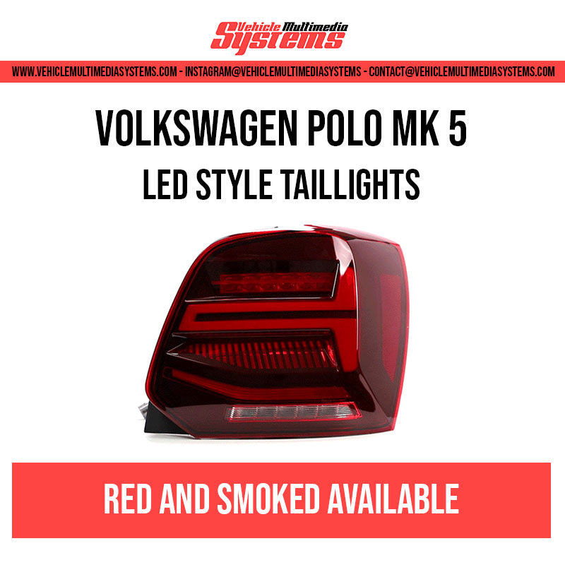 Volkswagen Polo | MK 5 (2009-2017) | LED STYLE TAILLIGHTS – Vehicle ...
