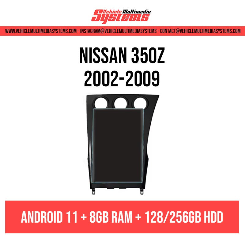 Nissan 350Z | 2002-2009 | Android Screen | Tesla Style– Vehicle ...