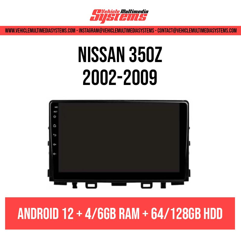 Nissan 350Z | 2002-2009 | Android Screen– Vehicle Multimedia Systems