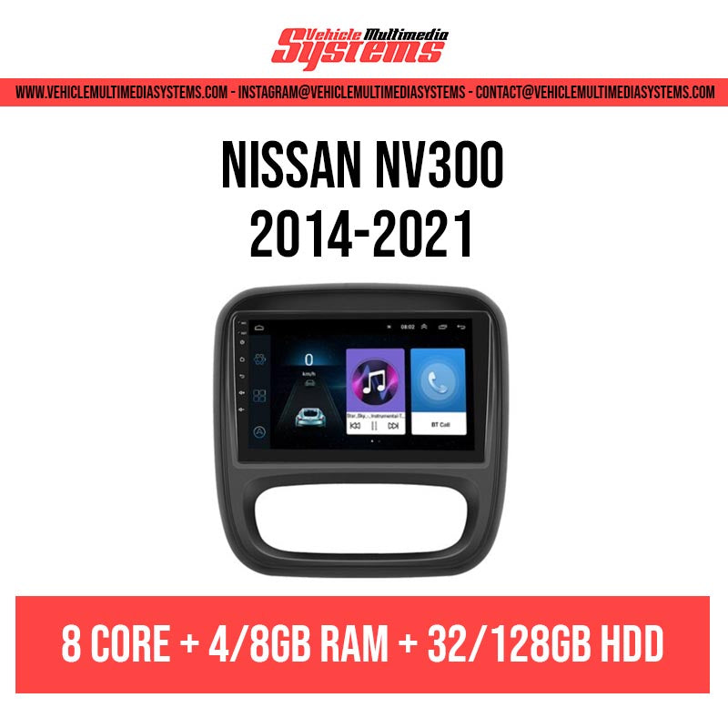 Nissan NV300 | 2014-2021 | Android Screen– Vehicle Multimedia Systems